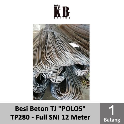Jual BESI BETON TJ "POLOS" TP280 SNI PANJANG 12 METER (PER BATANG ...