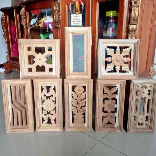 Jual Roster Lubang Angin Rumah, Loster Kayu Jati Motif Ukiran Jepara ...
