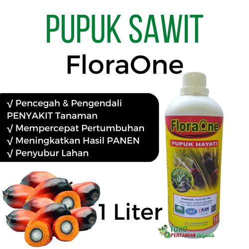 Jual Pupuk Hayati Kelapa sawit booster 1 L, Floraone cair untuk kebun ...