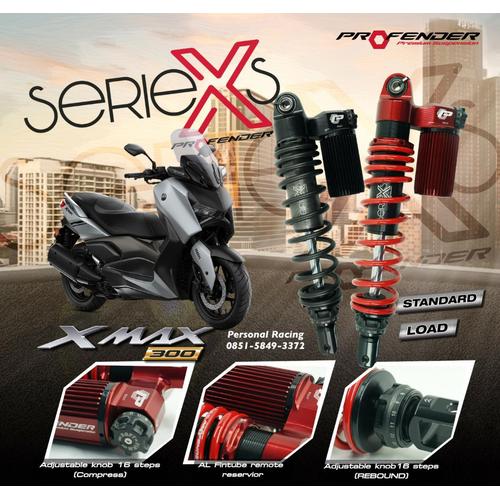 Jual Suspensi Shockbreaker PROFENDER X-Series Monotube YAMAHA XMAX ...