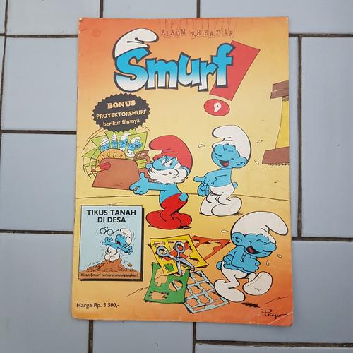 Jual Majalah Smurf Album Kreatif No 9 ada tulisan di dalam - Kab ...