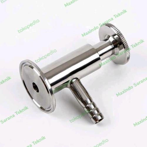 Jual Sampling Valve Sanitary Ferrule L 1" Inch Stainless SS316 ...