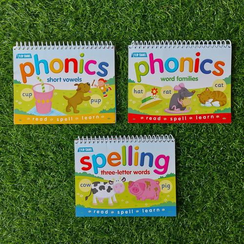 Jual Flip Chart Phonics & Spelling Series - Phonics Vowels - Jakarta ...