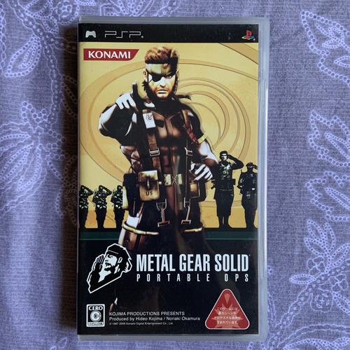 Jual Game PSP Jepang Metal Gear Solid Portable Ops (R2 Japan) - Kota ...