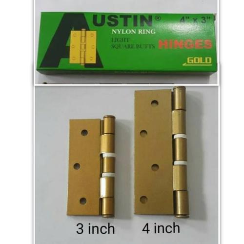 Jual Engsel pintu jendela 3 inch 4 inch Engsel nylon nilon ring gold ...