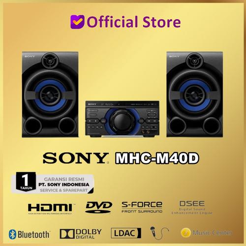 Promo SONY MHC-M40D High Power Audio System with DVD Hi-Fi MHC 40 M40 D ...