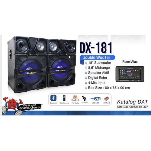 Jual Speaker aktif pasif dat 18 inch dx181 original sound system outdoor - Jakarta Barat - First ...
