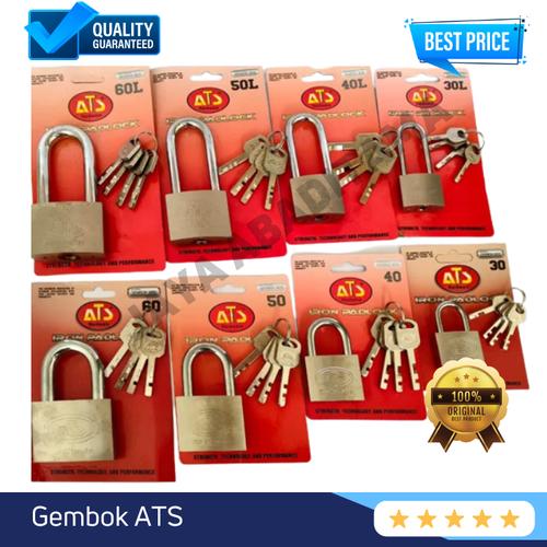 Jual Gembok ATS 60 Mm 50 Mm 40 Mm 30 Mm ORIGINAL Kuat - 30 Mm Panjang ...