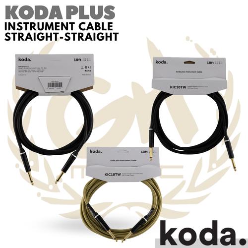Jual KODA PLUS STRAIGHT - STRAIGHT Instrument Cable | Kabel Jack Gitar ...