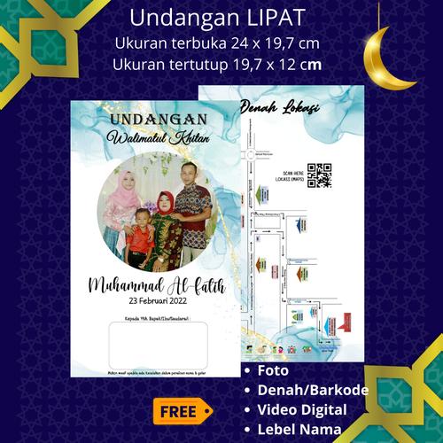 Jual Undangan sunatan khitanan harga murah proses cepat dan hemat kode ...