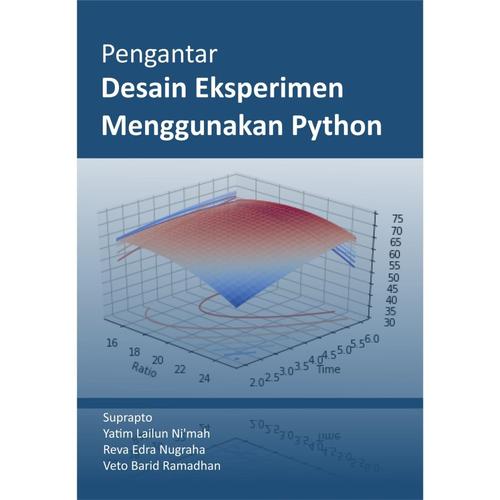 Jual Buku Pengantar Desain Eksperimen Menggunakan Python - Jakarta ...