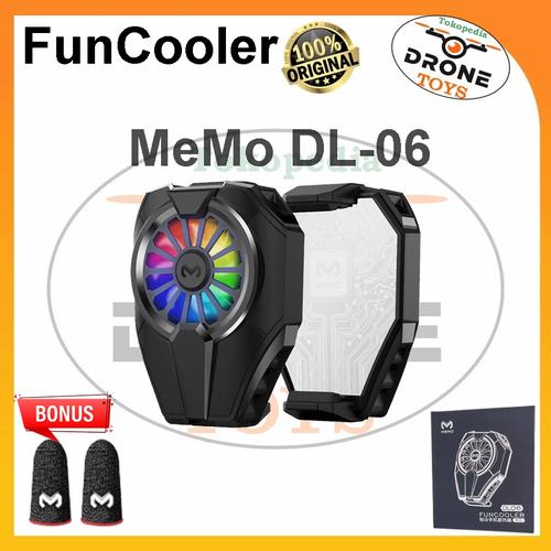 Jual MeMo DL06 FanCooler Gamepad Radiator Pendingin HP Gaming FAN ...