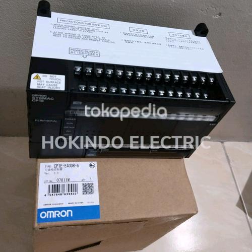Jual PLC OMRON CP1E-E40DR-A CP1EE40DRA PROGRAMMABLE CONTROLLER ORIGINAL - Jakarta Pusat ...