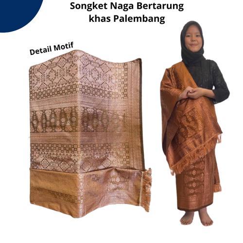 Jual Tino Songket - Songket Naga Bertarung Palembang Berbagai Macam ...
