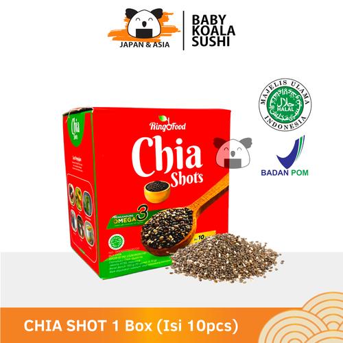 Jual RINGOFOOD Chia Shots Biji Chia 100 Halal | Chia Seed - 1Box Isi 10 ...