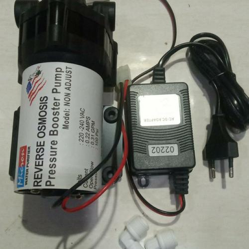 Jual POMPA MICRON 24 VOLT + ADAPTOR // FILTER AIR // POMPA AIR // RO ...