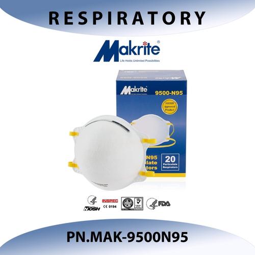 Jual MAKRITE Masker N95 Niosh Respirators 9500 (20Pcs/Box) - Jakarta ...
