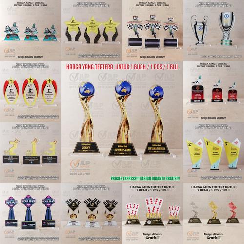 Jual Plakat, Trophy, Piagam Acrylic 20cm x 10cm Cepat, Bagus, Murah ...