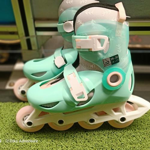 Jual PLAY 5 KIDS SKATES SEPATU RODA INLINE SKATE ANAK OXELO INLINE ...