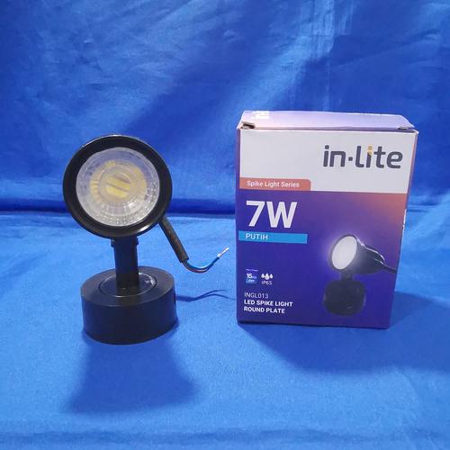 Jual INGL013 7W Lampu Sorot Taman Duduk Tempel IP65 inlite - Putih ...