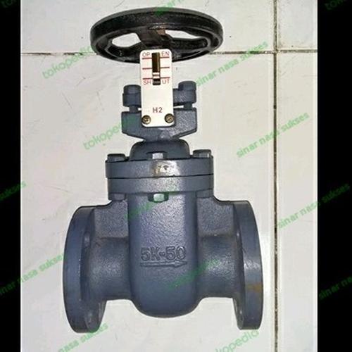 Jual Gate Valve Cast Iron Jis 5k Flange 2" inch / DN 50 - Jakarta Barat ...