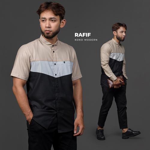 Jual fadkhera Rafif Kemeja Koko Modern Pria - M, Pendek - Kab. Bogor ...