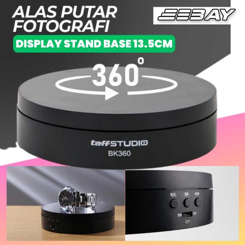 Jual Alas Putar Foto Produk Backdrop Rotasi Display Fotografi ...