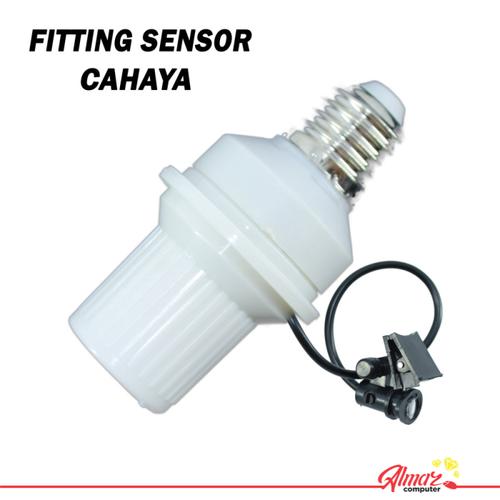Jual Fitting Lampu Sensor Cahaya Otomatis Untuk Segela Lampu Fiting ...