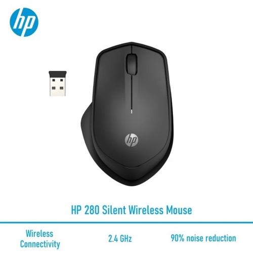 Jual Mouse Wireless HP280 HP 280 Silent Wireless Mouse Original - Kota ...
