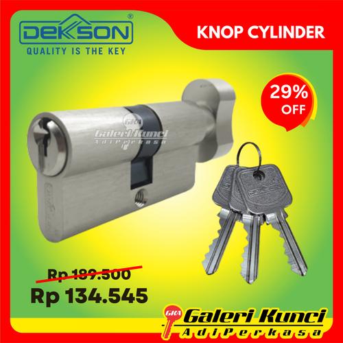Jual Silinder Kunci Dekson Dekkson CYL TC DL 60MM SN Knob Cylinder - Kota Malang - Galeri Kunci ...
