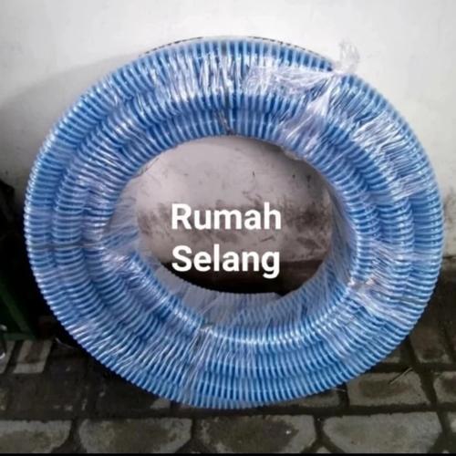 Jual Selang Spiral Hisap Air 2 1/4 inch / Selang Spiral Biru 2 1/4 Inci ...