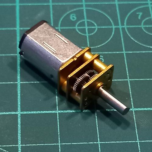 Jual Motor DC Metal Gearbox Dinamo 3-6V Listrik 60-130 rpm Shaft 3x9mm ...