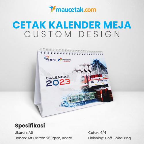 Jual cetak kalender meja custom - Jakarta Selatan - Percetakan Maucetak ...
