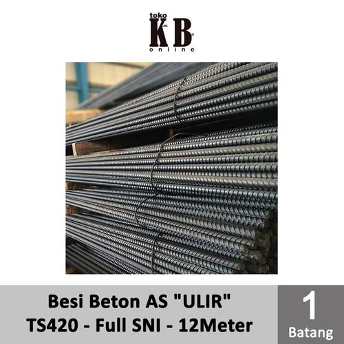 Jual BESI BETON AS "ULIR" TS420 FULL SNI 12METER (PER BATANG) - D10mm ...
