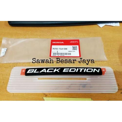 Jual Emblem Logo BLACK EDITION Pintu Bagasi Belakang CRV RW Turbo Gen 5 ...
