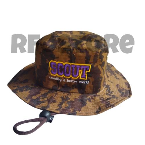 Jual Topi rimba pramuka scout loreng Bordir - SCOUT LOGO - Kota Bandung ...