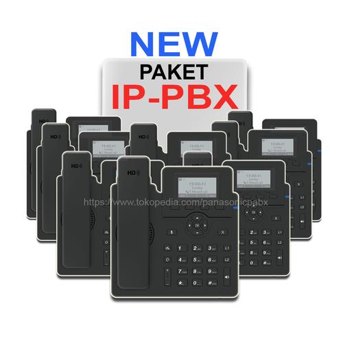 Jual New Paket Pabx IP PBX plus Sip Phone 8-16-24-32-40-48-60 Extension ...