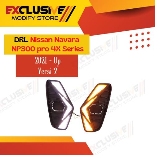 Jual DRL BUMPER DEPAN NISSAN NAVARA NP300 PRO 4X SERIES 2021 - UP ...