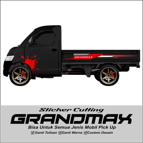 Jual 0340 Stiker Cutting Mobil Grandmax Suzuki New Carry Pick Up all ...