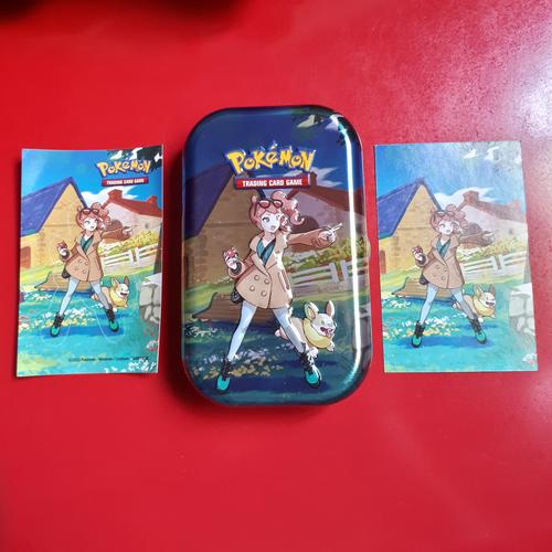 Jual Sonia Yamper Crown Zenith Mini Tin Sticker Art Card Kartu Pokemon ...