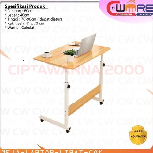 Jual Meja Laptop Berkualitas Meja Belajar Laptop Lipat Adjustable ...