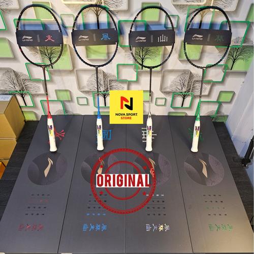 Jual RAKET BADMINTON LINING FENGLIN VULCANO FLAME, WIND, WOOD, ROCK ...