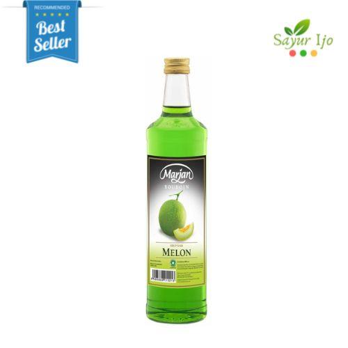 Promo Marjan Sirup Melon 460 ML / Botol Boudoin Syrup Buah Sirop Segar ...
