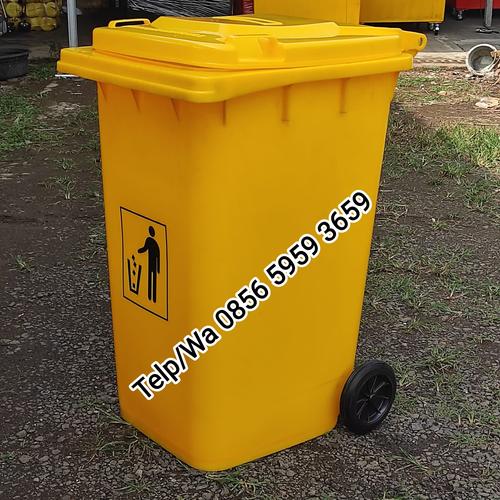 Jual tempat sampah besar 240 liter tong sampah bak sampah 240 liter ...