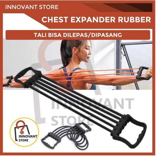 Jual Chest Expander Rubber Alat Latihan Training Otot Dada Gym Fitness ...
