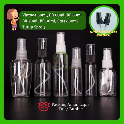 Jual Botol 20ml Clear Spray Putih Susu N18 Plastik Bagus Tebal ...