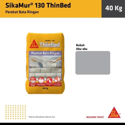 Jual SikaMur-130 - Thinbed, perekat bata ringan aplikasi tipis ...