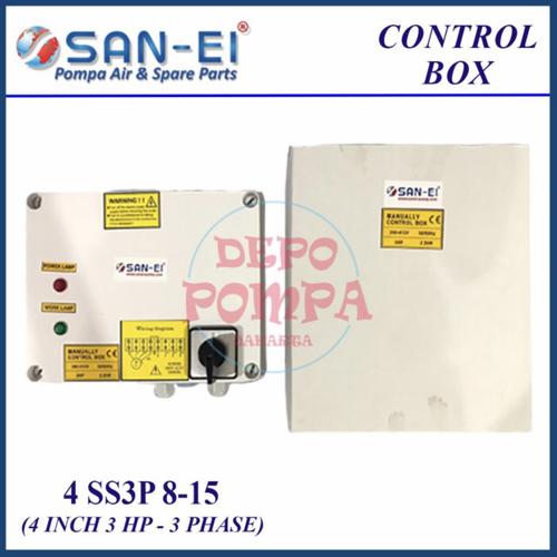 Jual Control Box Pompa Air Satelit SAN EI 4 INCH 3 HP - 3 PHASE ...