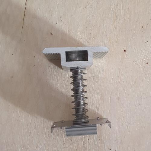 Jual Solar Mid Clamp Enerack include spring dan earthing clip - Kab ...