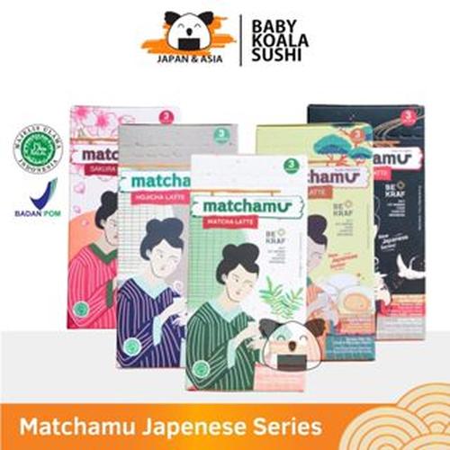 Jual MATCHAMU Latte Japanese Series 1 Box Halal | Sakura Matcha Hojicha ...